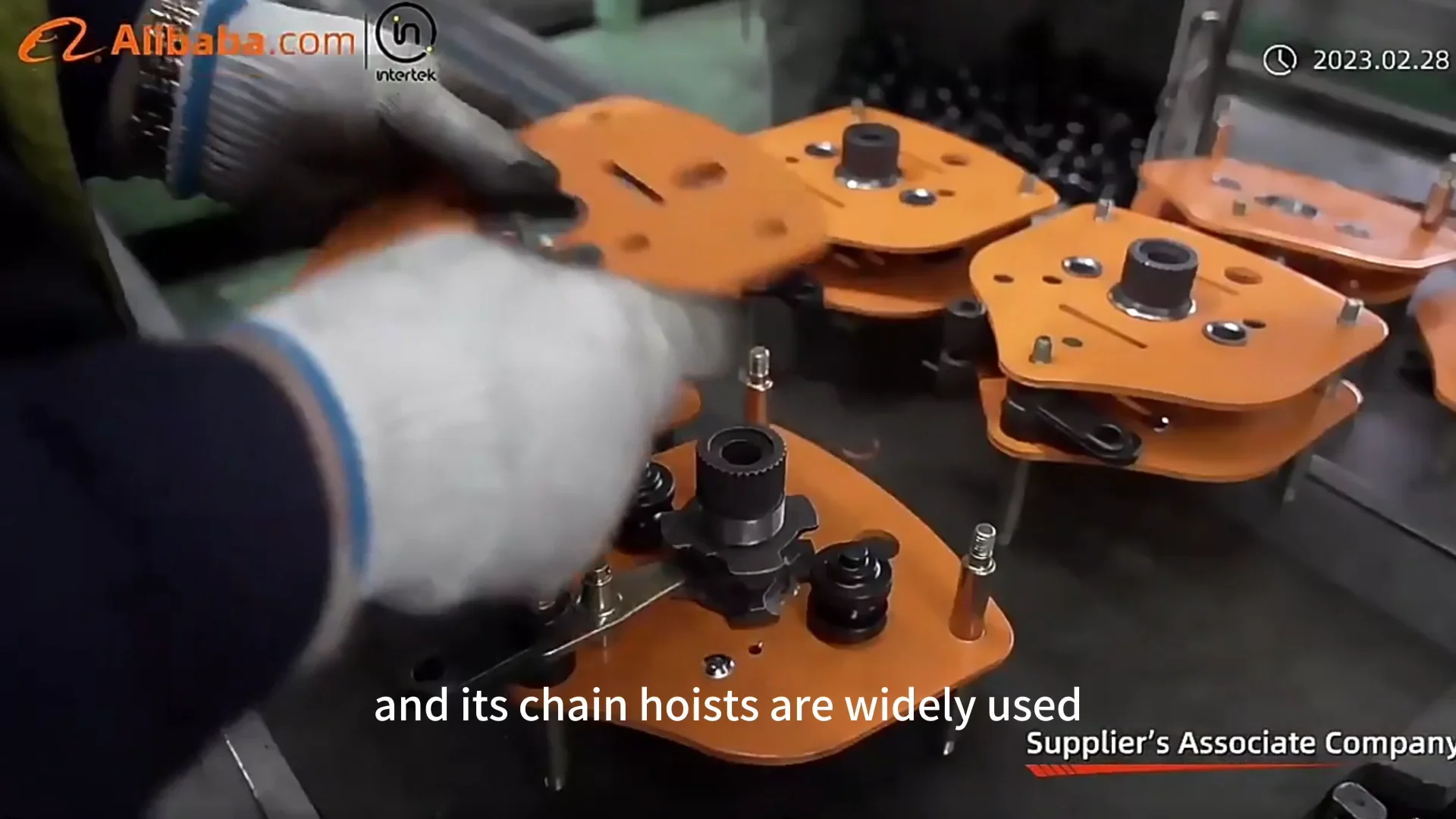 Manual Travelling Trolley Type 500kg 1 Ton 2 Ton Lifting Electric Chain ...