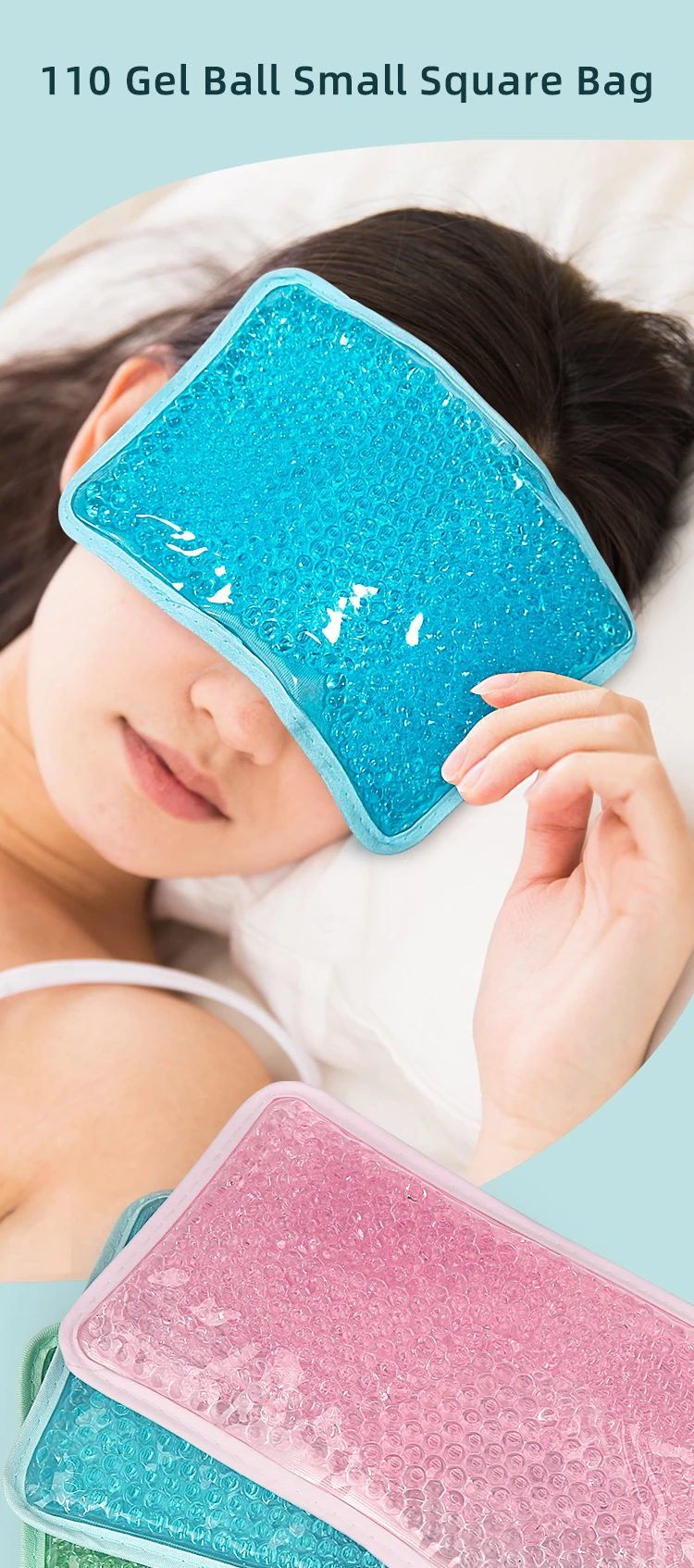 Relieve Pain and Reduce Swelling Ice Packs Multi-function Square Shape ...