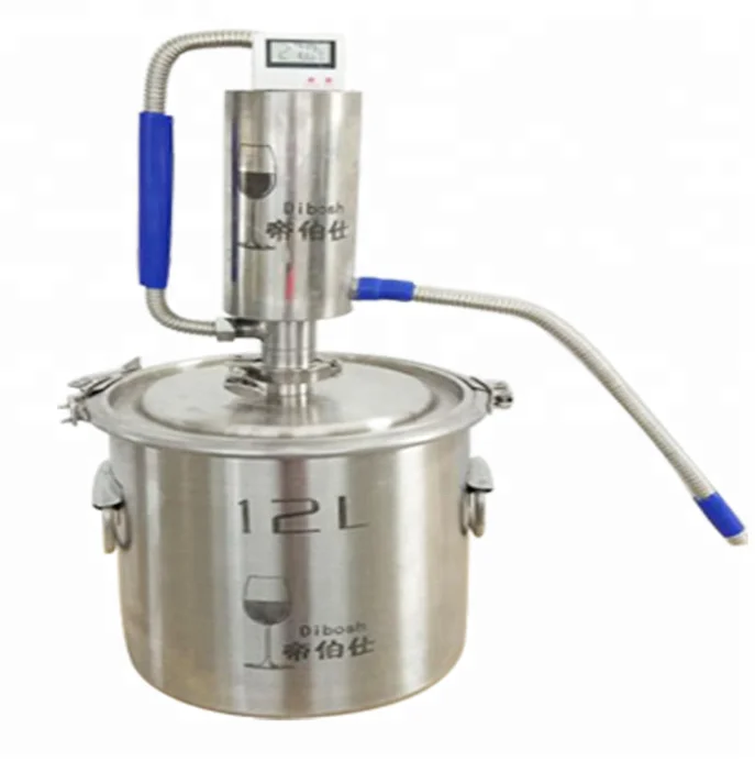 12L Alcohol Distiller Equipment Mini Distillery Brandy Whisky Vodka ...