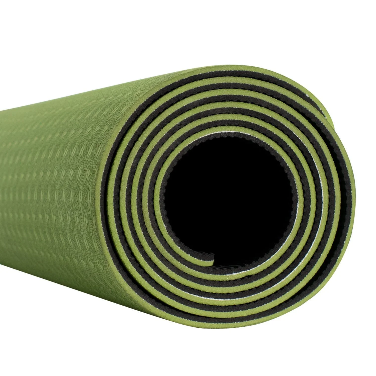 Alibaba.com: 6mm TPE yoga mat, anti-slip double layer with custom UV ...