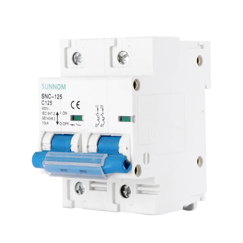 Snc-125 Sunnom 2p 125a 400v Mcb Mini Ac Circuit Breaker - Buy Mcb ...
