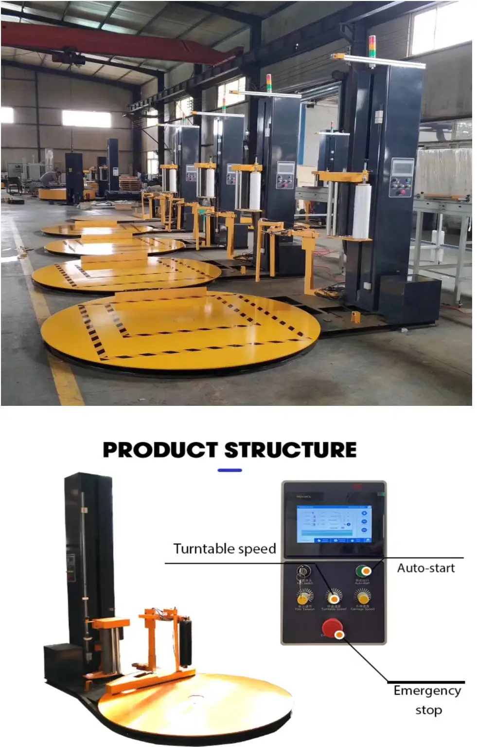 Rotary Pallet Baler Full Automatic Baler| Alibaba.com