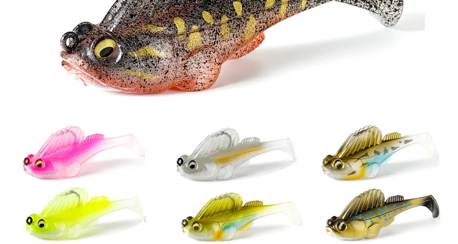LETOYO Soft Lure Fishing - Effective Pike & Bass Lures
