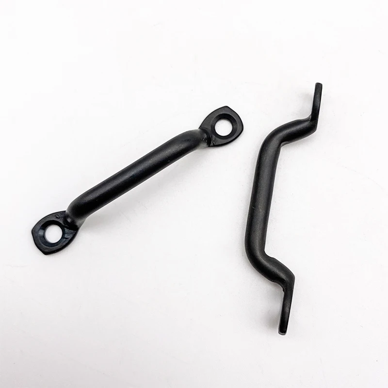 Marine Yacht Accessories 6mm Boiled Black Stainless Steel 316 Wire Eye ...