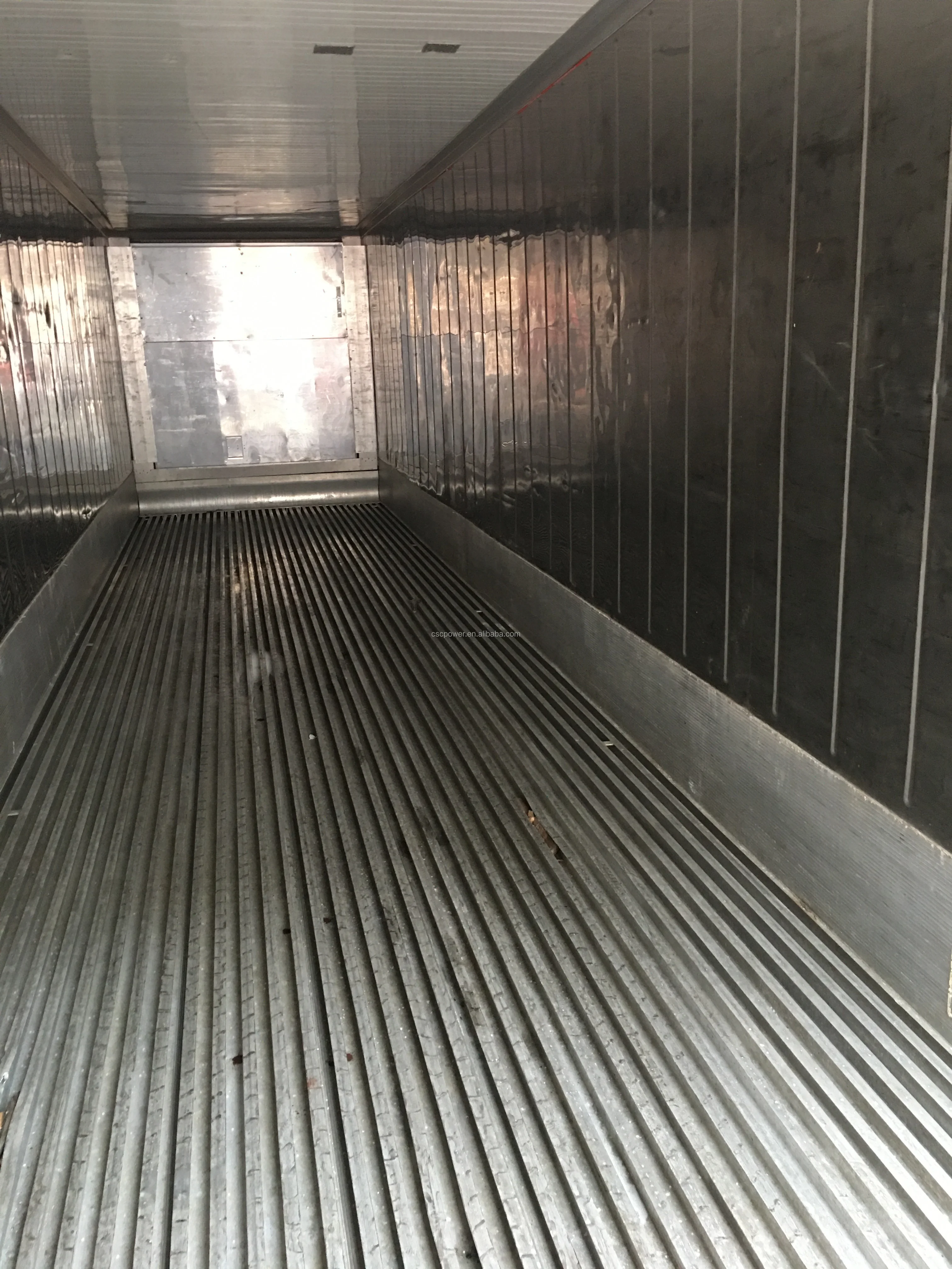 Retractable Container Skeleton Semi-trailer 40ft Container Skeletal ...