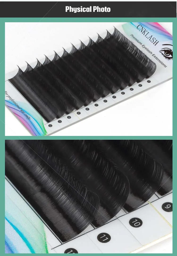 Individual Eyelash Extensions Matte Premium Korean Synthetic Pbt Faux Mink 7-25mm Wholesale ...