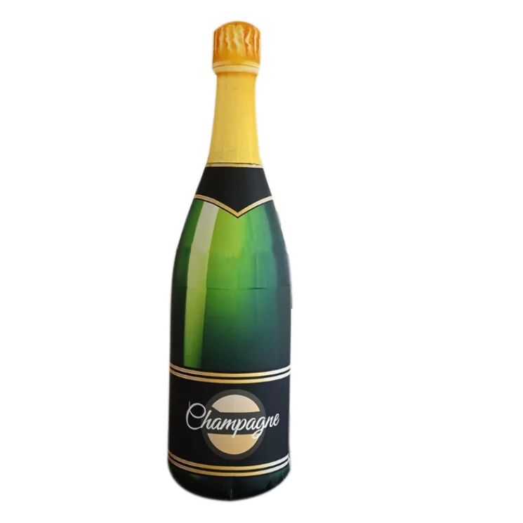 Custom Inflatable Champagne Bottle Advertising Giant Inflatable Beer ...
