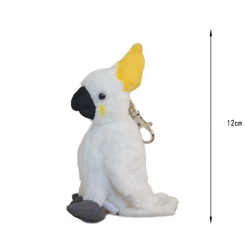 Wholesale Cartoon Plush Toy Cockatoo Keychain Parrot Kawaii Plush ...