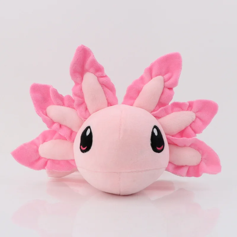 Cute Axolotl Stuffed Toy - Funny Plush Hexagonal Salamander