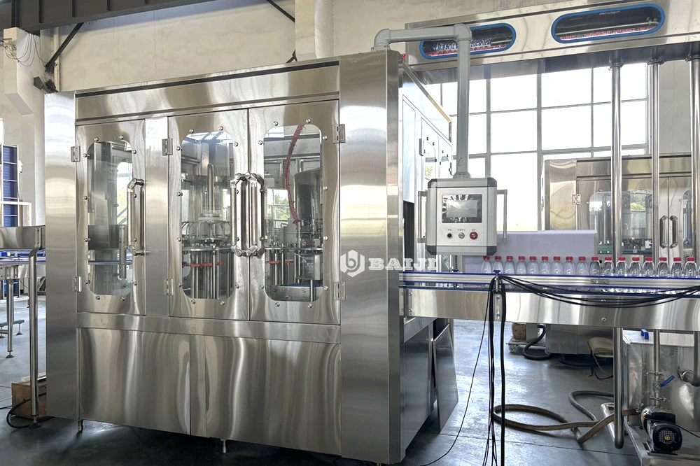Small Scale Automatic Bottled Mineral Water Filling And Capping Machine ...