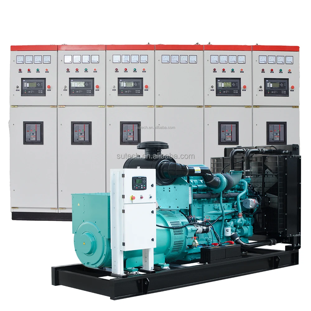 Alibaba.com: Cummins QSK19 700kVA Diesel Generator 550kW 500kW Power, Synchronizing Panel Included