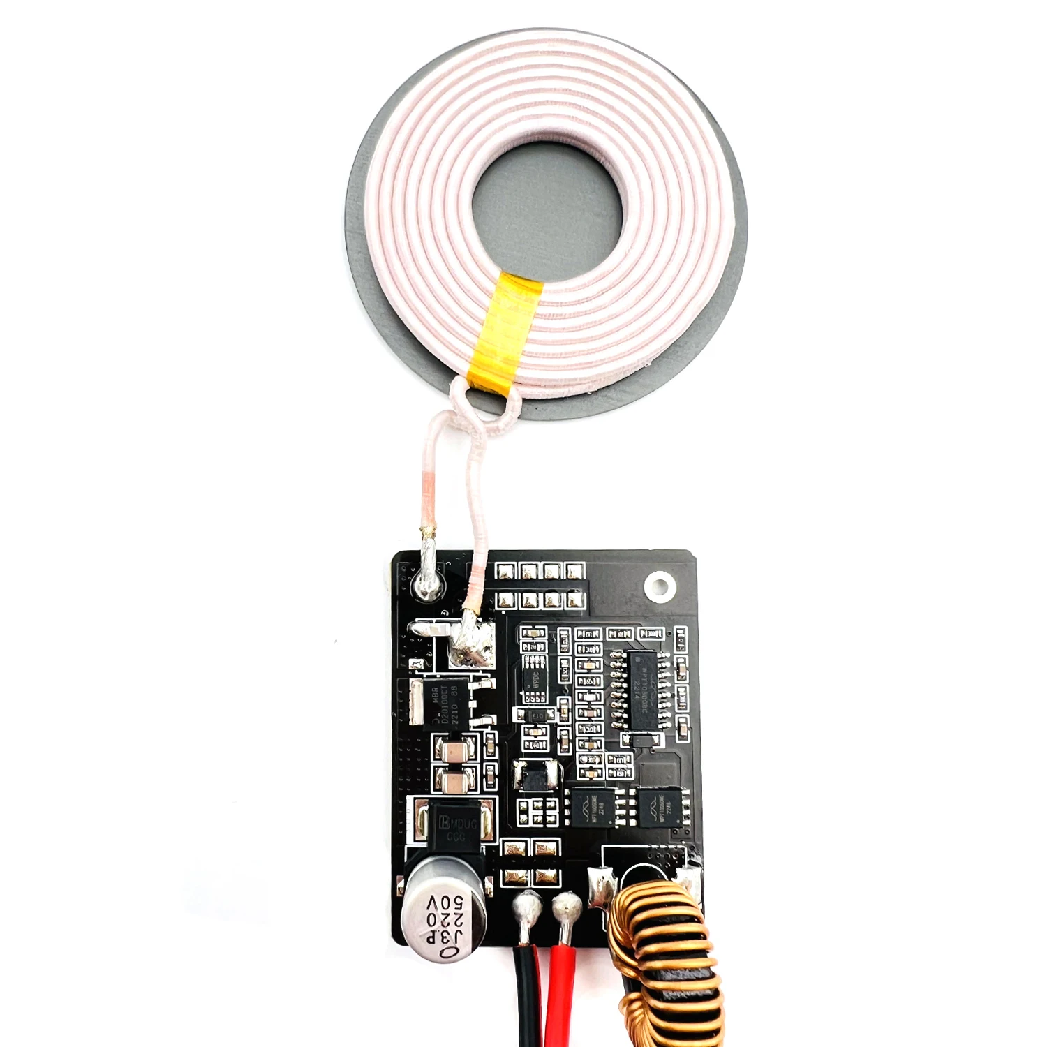 36V 24V 12V Wide Voltage 100W High Power Wireless Charging Module