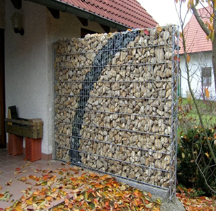 1x1x1 Gabion Box Fence Welded Gabion Wall Stone Cage Wire Mesh Gabion ...