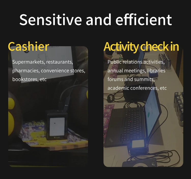 Tx800 Desktop Green Pass Scanner 2d Health Pass Reader Wired Barcode ...