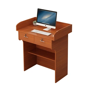 Modern Wooden Rostrum Lectern Podium Stand Pulpit Classical Speech ...