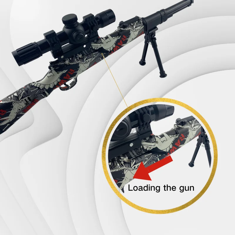 2023 Gel Blaster Gun Plastic Awm Kar 98k Toy Gun Sniper Rifle Sniper ...