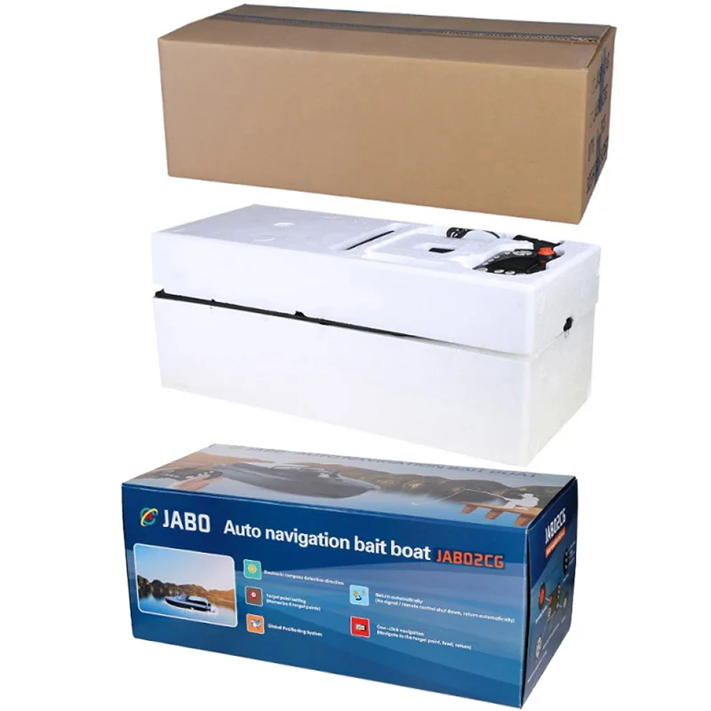 German Warehouse Jabo2ag 20a*2 Two Li Batteries Auto Return Lures ...