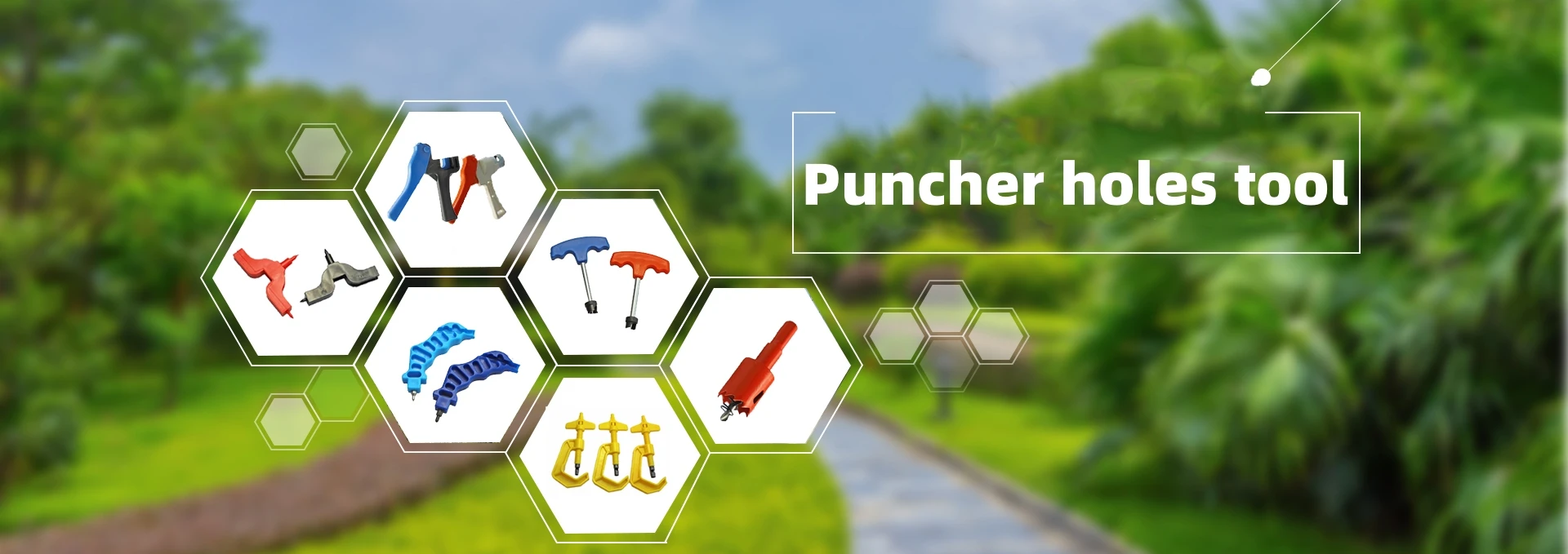 DN4mm Plastic Puncher for Drip Irrigation System PE Pipe Hose Inserting ...