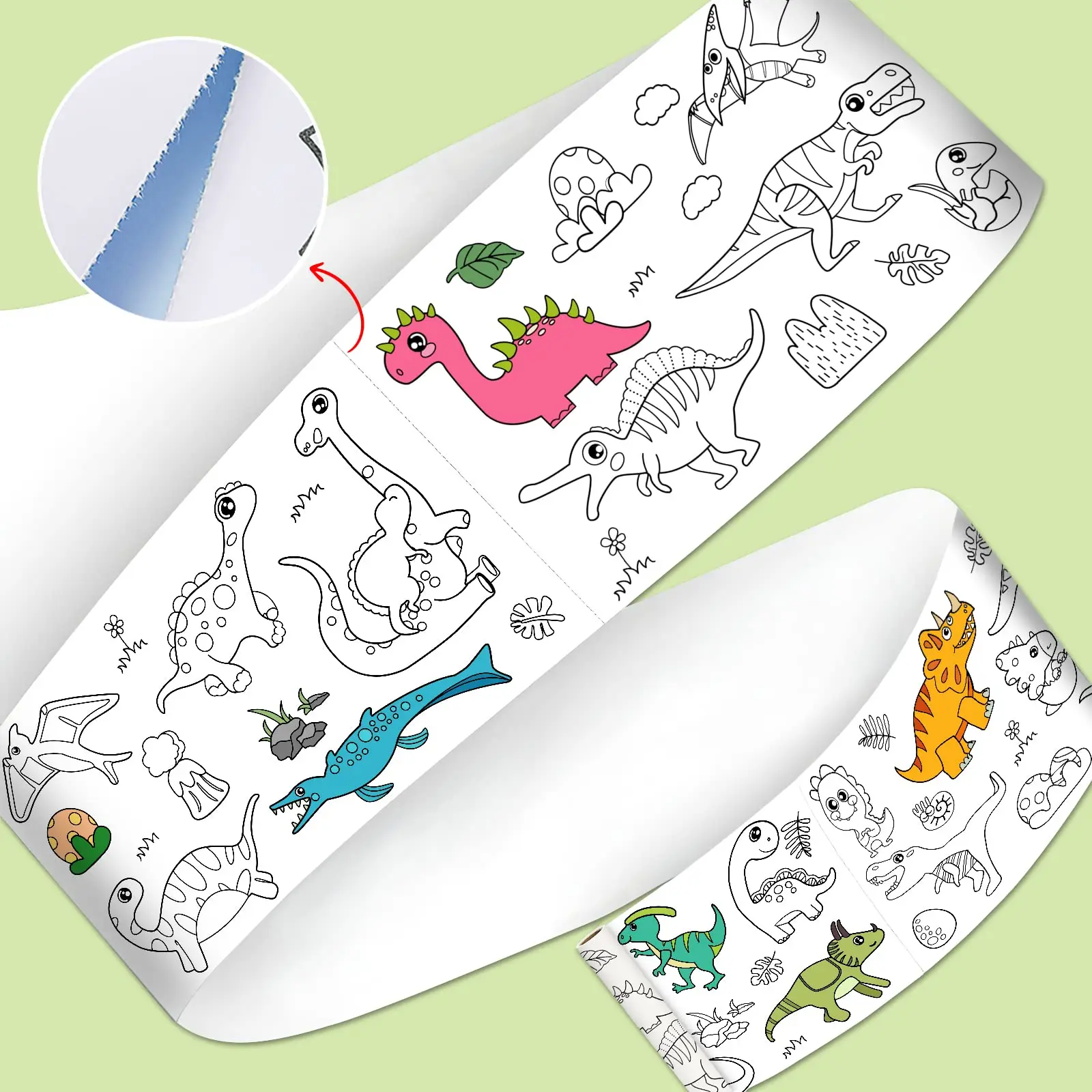 Coloring Roll for Kids - Fun and Educational Gift