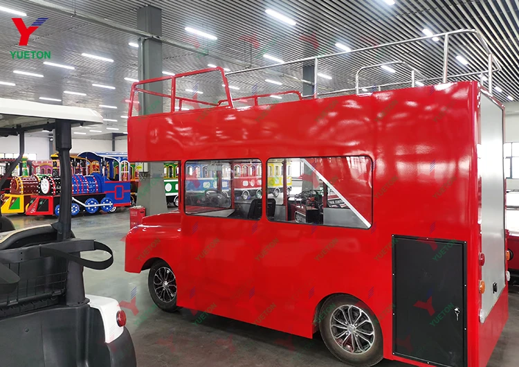 Double Electric Car Double Decker Bus Shuttle Bus Mini Electric London ...