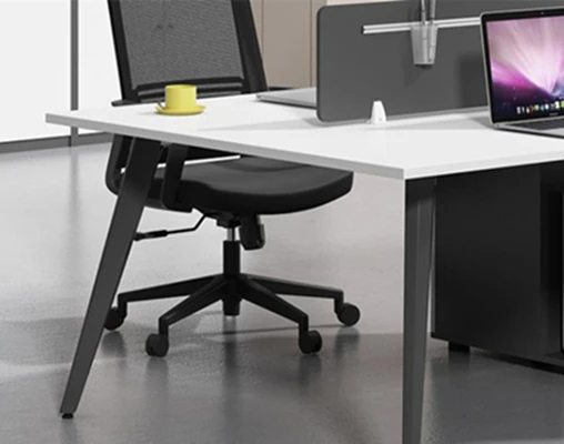 Modular Metal Leg Office Cubicle Workstations Modern Four Seater ...