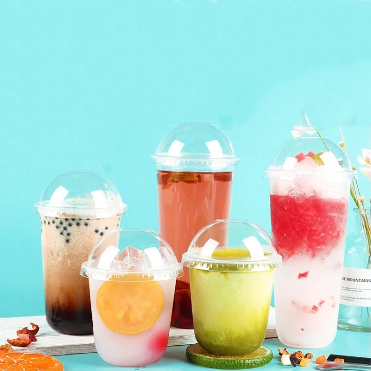 12oz Clear Plastic Cups For Ice Coffee,Smoothie,Slurpee - Buy 16oz/24oz 500/700ml Juice Smoothie ...