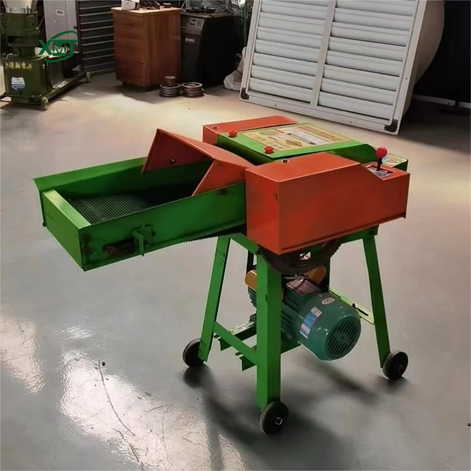 500kg/h Chaff Cutter Machine Grass Chopper Hay Cutter Grass Grinders ...