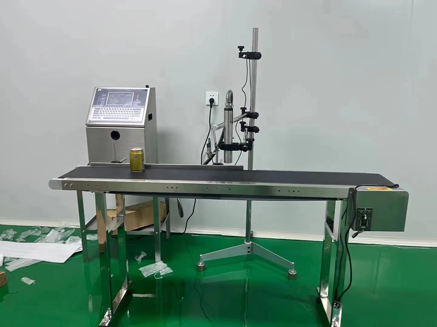 Factory Direct Sale CIJ Industrial Continuous Small Character Inkjet Printer Automatic CIJ Jet ...