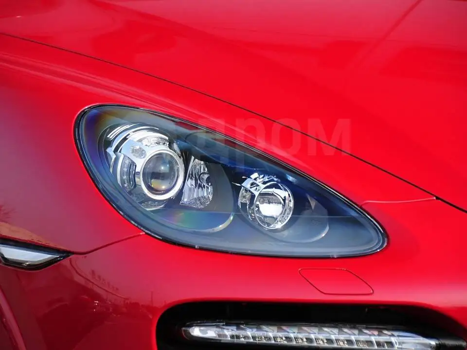 Black Version Headlight Assembly Head Lamp For Porsche Cayenne 2011 ...