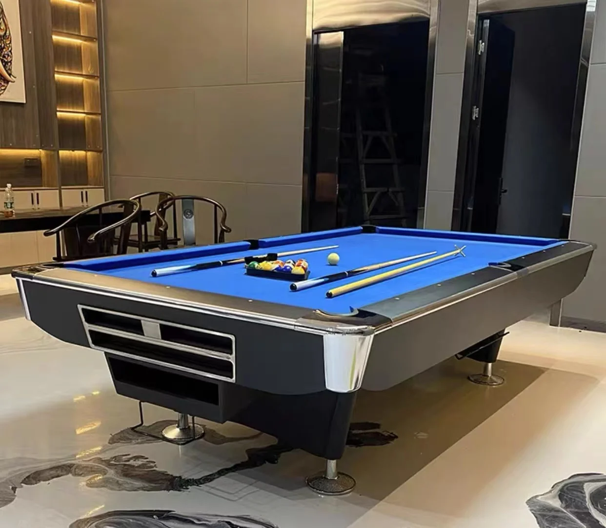 Billiard Table American 9-ball Billiard Table High Quality Marble ...