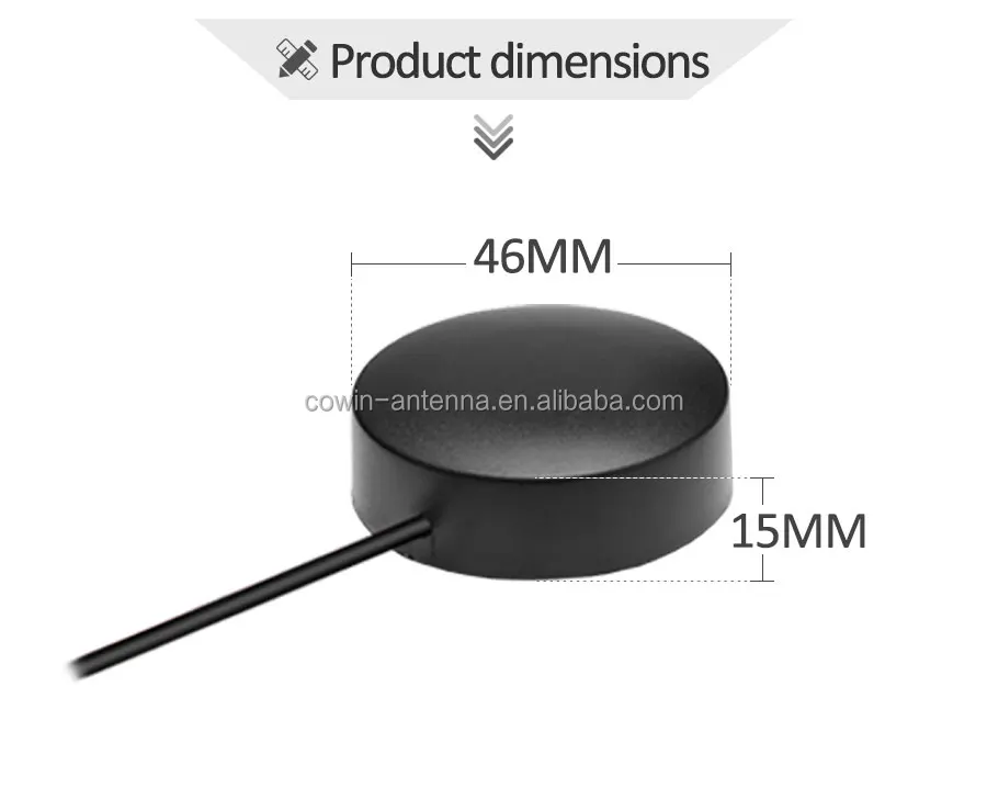 Adhesive Mount 3G 4G 5G WIFI Dual Band Wireless Antenna Wifi Round ...