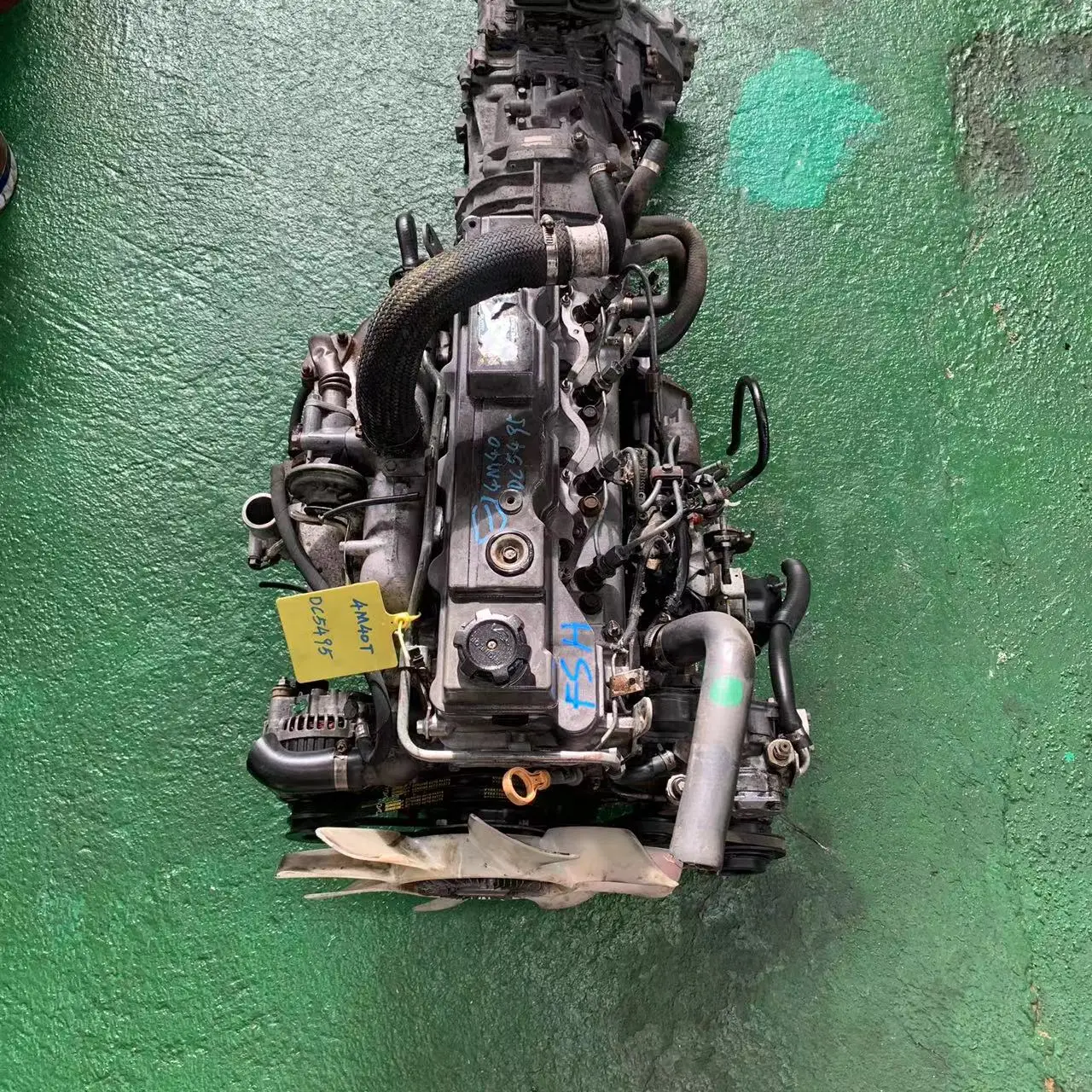 The Japanese 4m40t High Quality Used Diesel Engine Is Suitable For Jeep ...