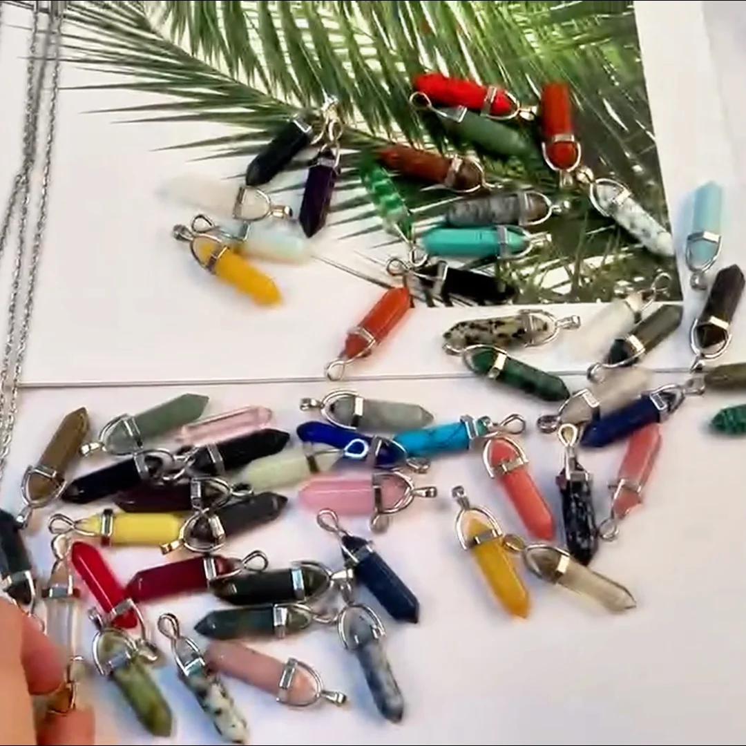 Promotional Keychains Natural Stone Crystal Crafts Crystals Custom ...