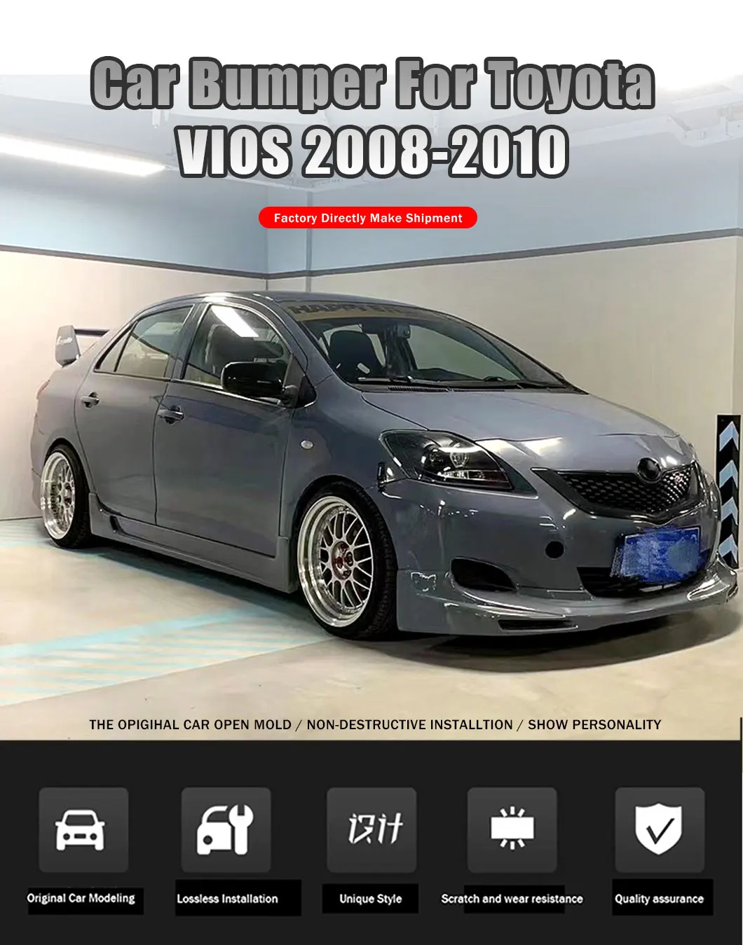 Car Kits for Toyota VIOS 2008-2010 - Enhance Your Style
