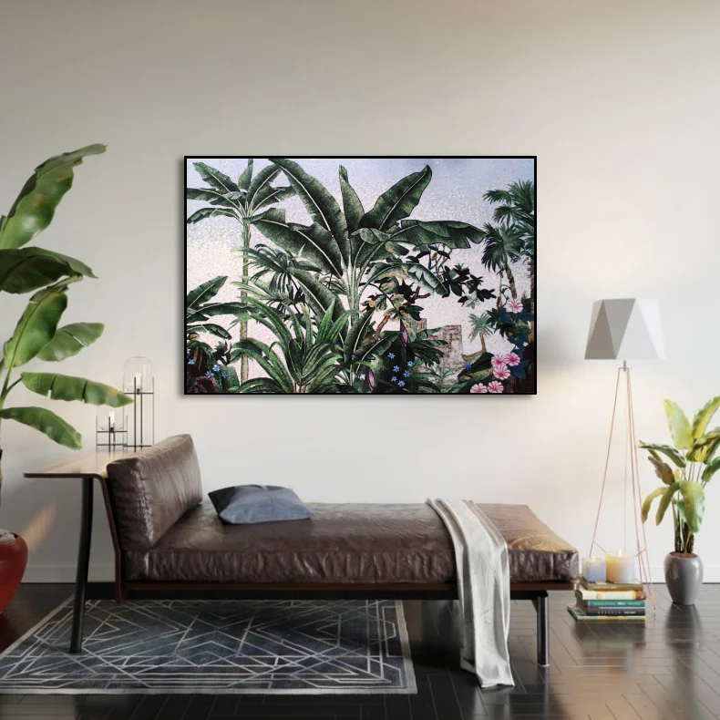 Tree of Life Picture Craft Nature Glass Mosaic Wall Art