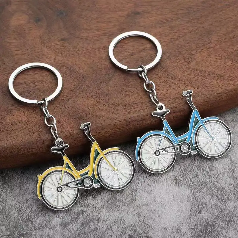 Wholesale Mini Bicycle Keychain - Fashionable Metal Bike