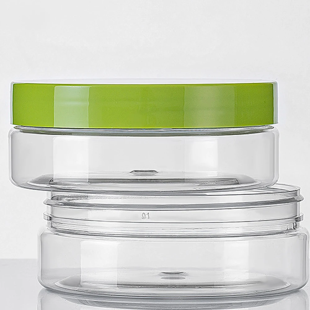 8oz 9oz 100% PCR Plastic White Matte Result Body Scrub Jar Container ...