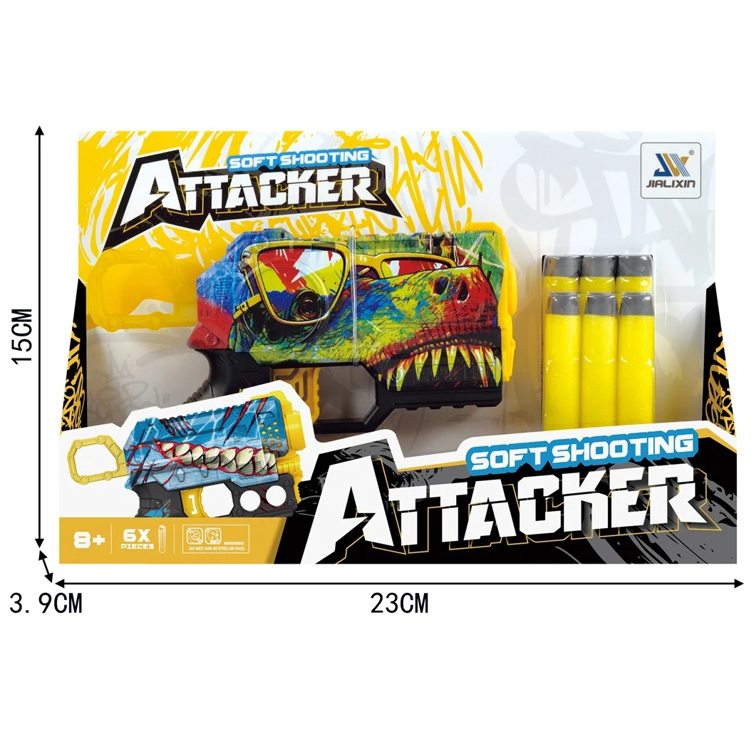 New Design Boys Shooting Game Plastic Toy Gun,Eva Soft Bullets Shoot ...