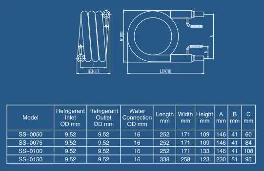Hzss High Efficiency Double Pipe Copper Heat Exchanger Customized Steel ...