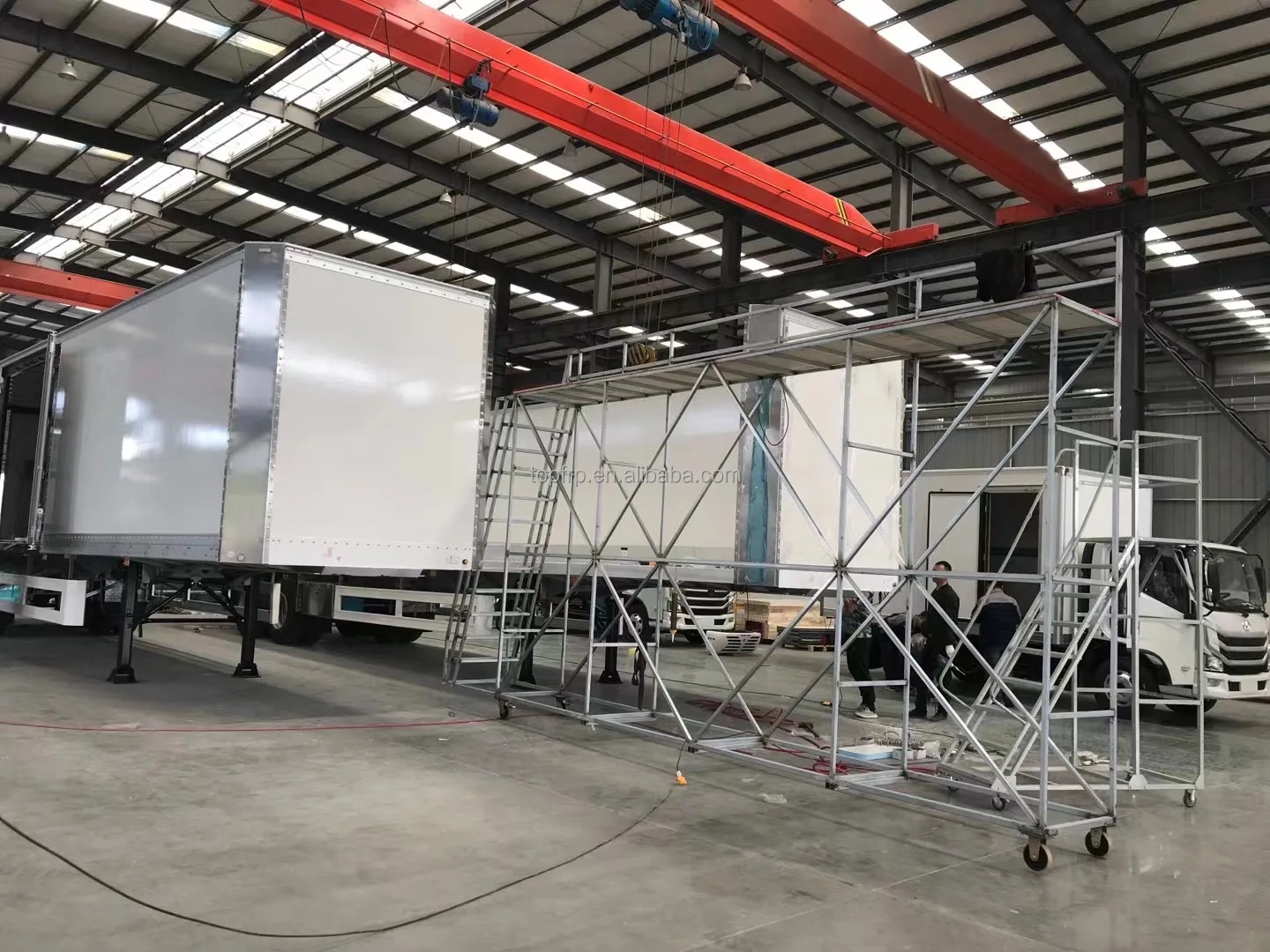FRP Fiber Glass Reinforced Sheet GRP RV Insulated Ceiling Fiberglass ...