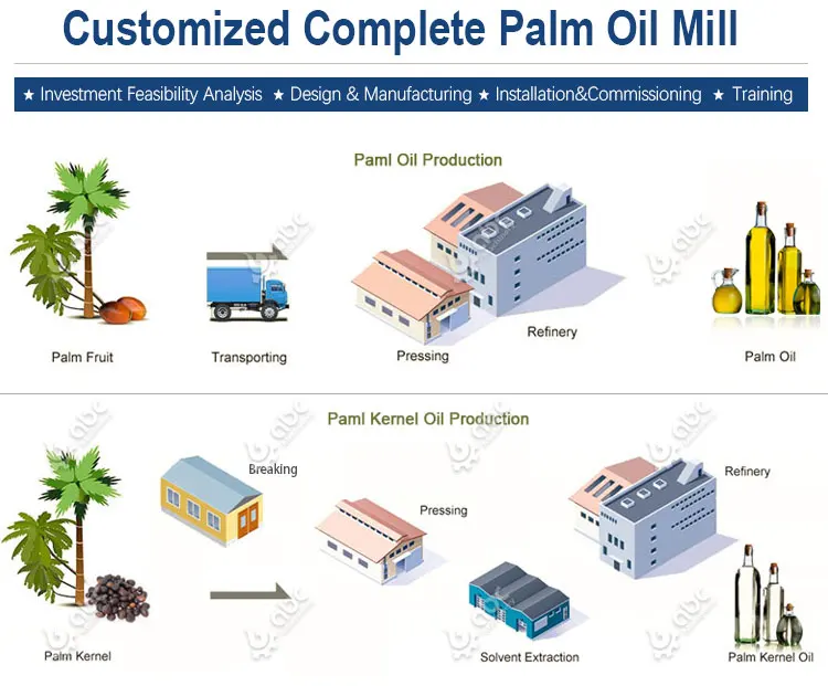 Multi-Level Industrial Palm Complete Automatic Red Palm Fruit Oil ...