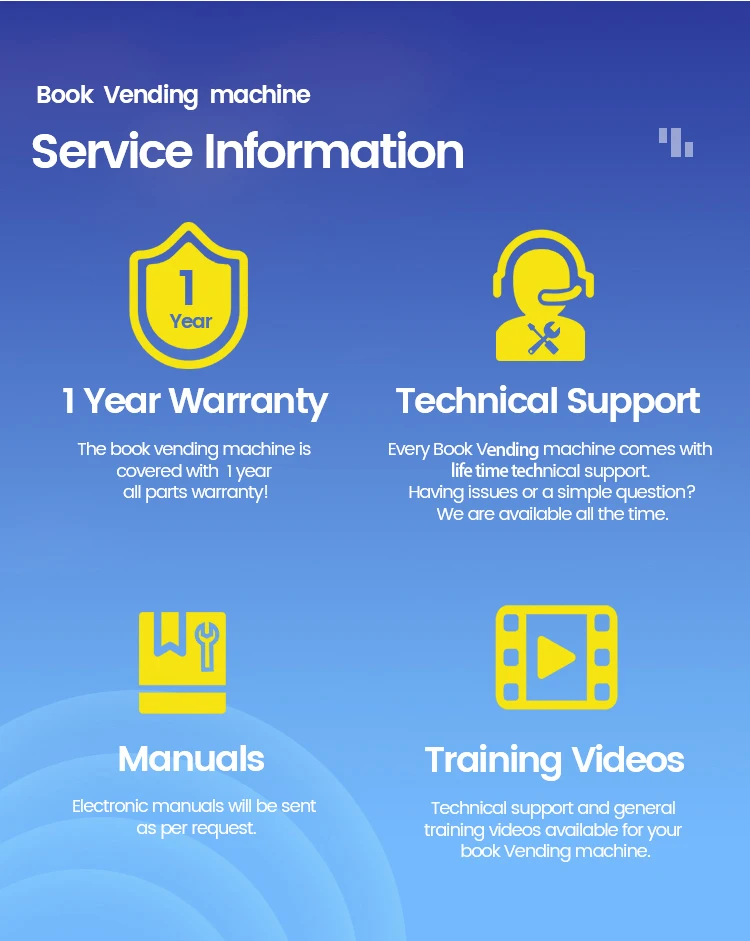 TCN Library School Books Vending Machine - Scholastic Sale