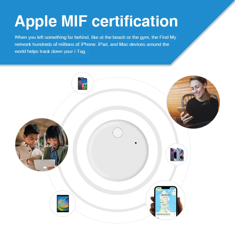 Outdoor Findmy Tag Gps Tracker Mini Find My Air Tag Airtags For Kids ...