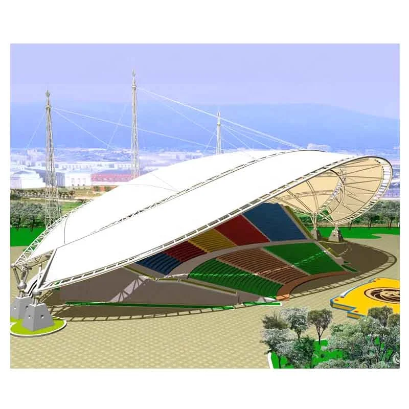 PTFE Tensile Membrane Architecture for Stadium Roofing