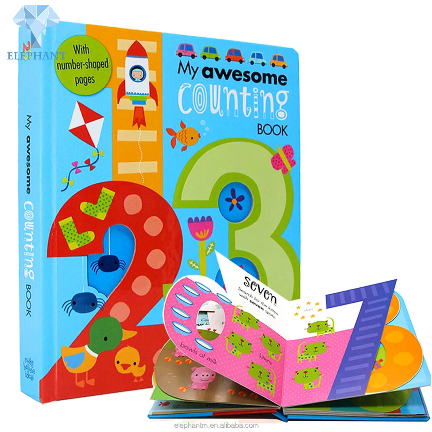 Custom Printing Children First 100 Words Book Early Learning Alphabet ...