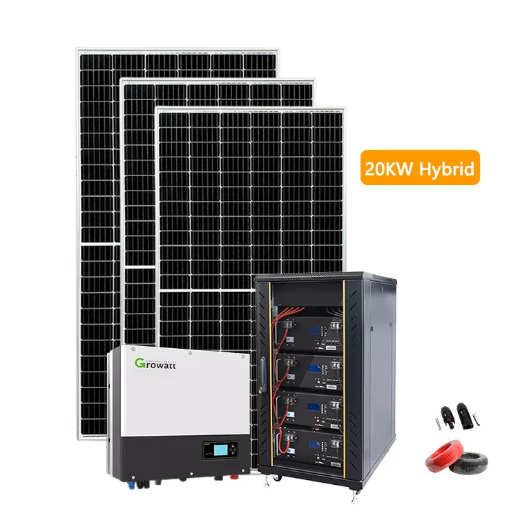 10KW Solar Power System - Hybrid Set with High Voltage Battery
