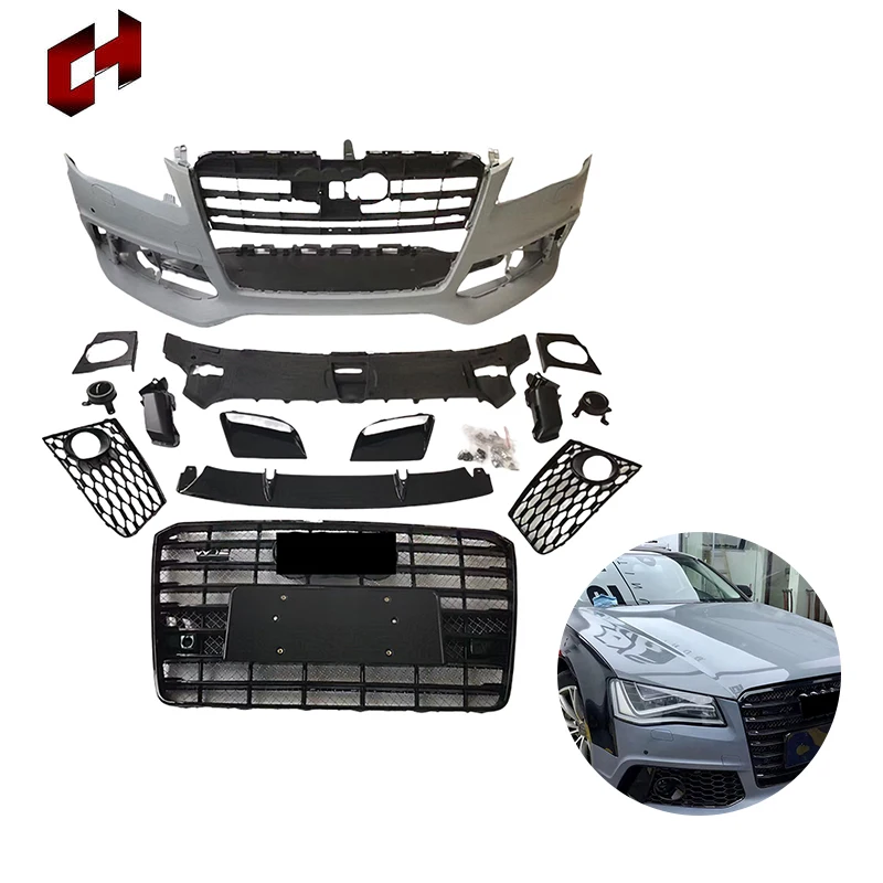 Auto Parts Body Kit Widebody Bodykit Bumper Side Skirt For Audi D4 A8 ...