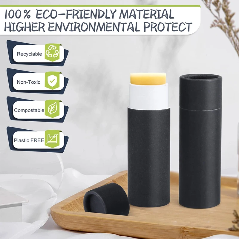 Biodegradable Paper Solid Deodorant Cream Packaging