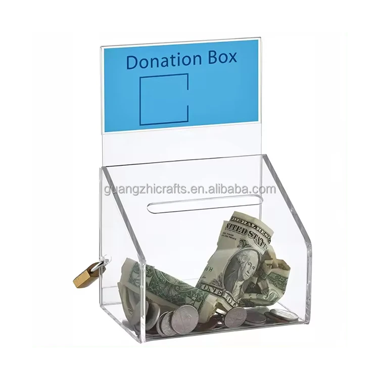 Clear Acrylic Raffle Ticket Spinner Cage Transparent Acrylic Raffle ...