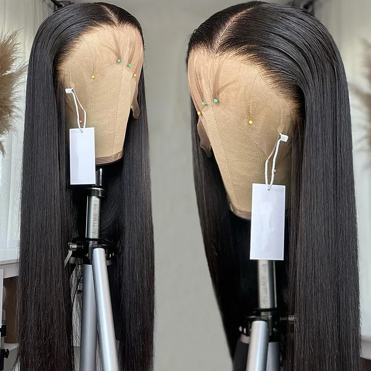 Real HD Lace Raw Vietnamese Super Double Drawn Human Hair Wigs